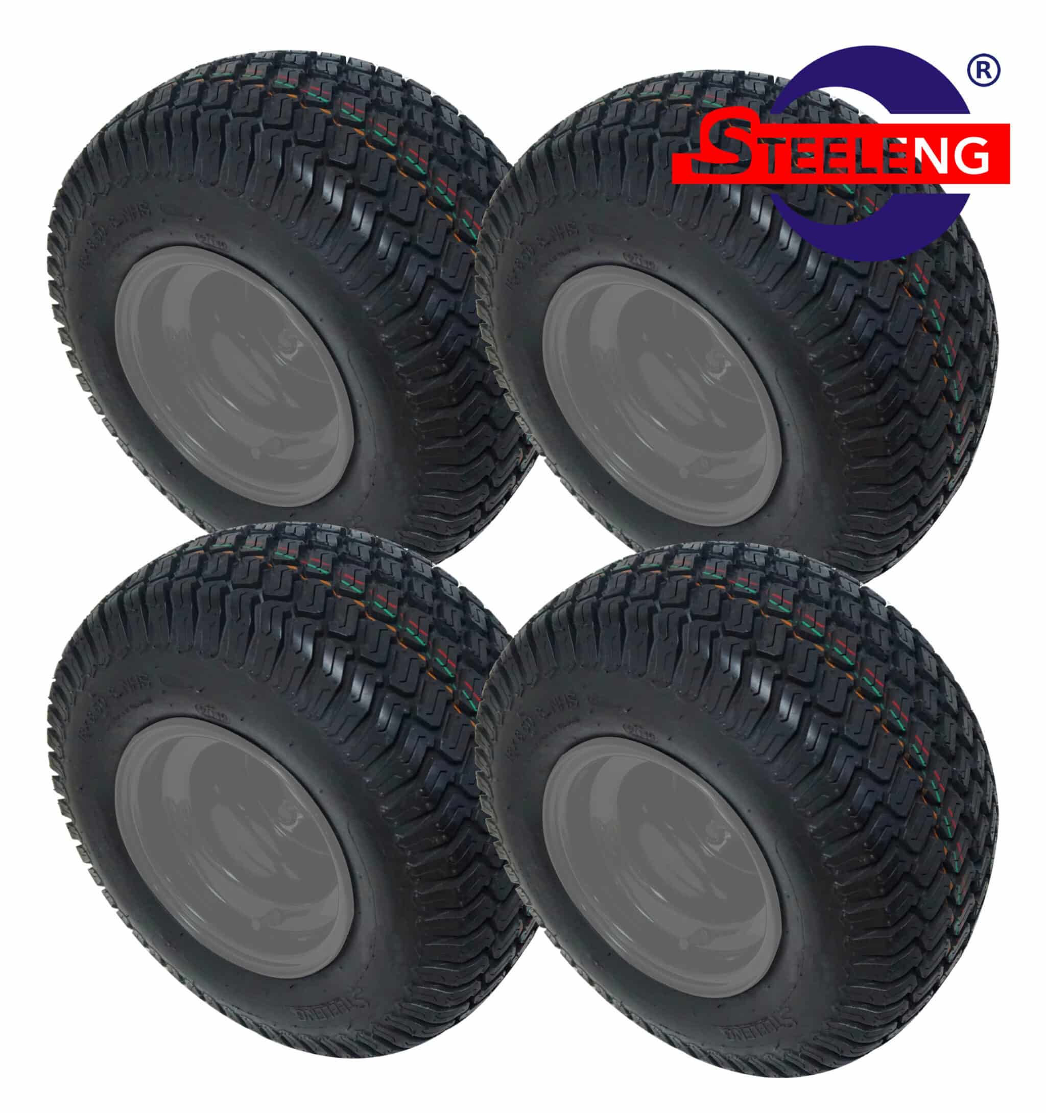 STEELENG 18 x8 5 8 TURF TIRES SET OF 4 Steeleng Golf Carts