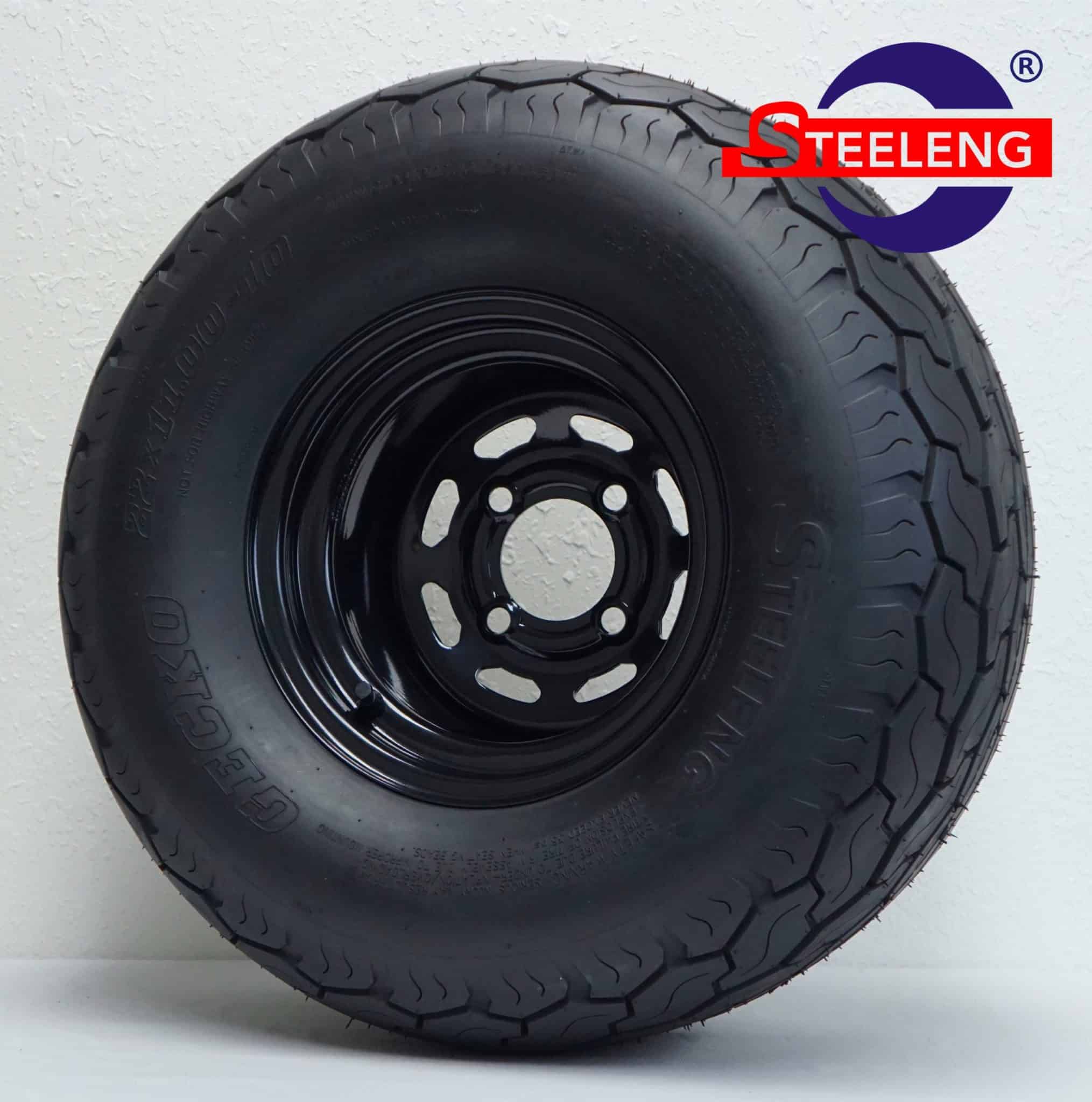 BNDL-TR1002-SW1001 – SGC 10" Steel Wheel - Black - Slotted / STEELENG ...