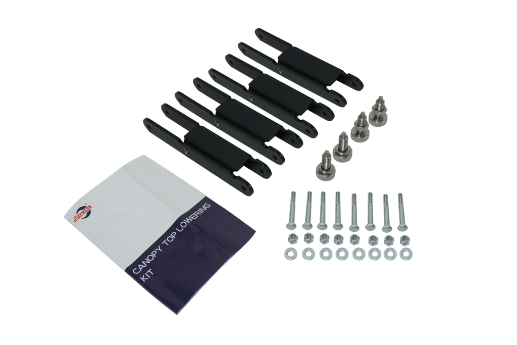 RL0001 – SGC Universal Roof (Canopy) Lowering Kit - Steeleng Golf Carts