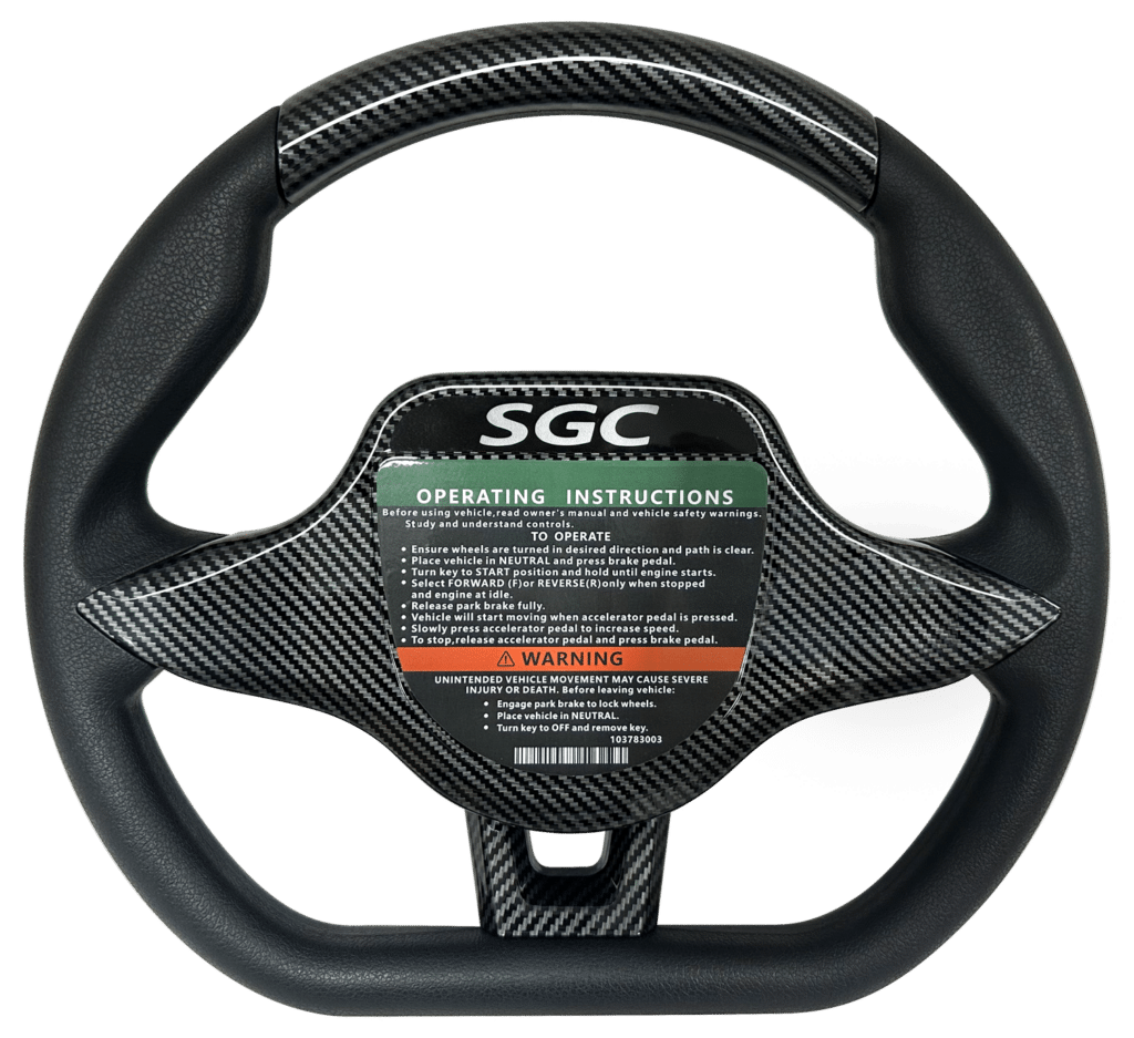 WA0007 – SGC SW07 STEERING WHEEL - Sport Version - Carbon Fiber ...