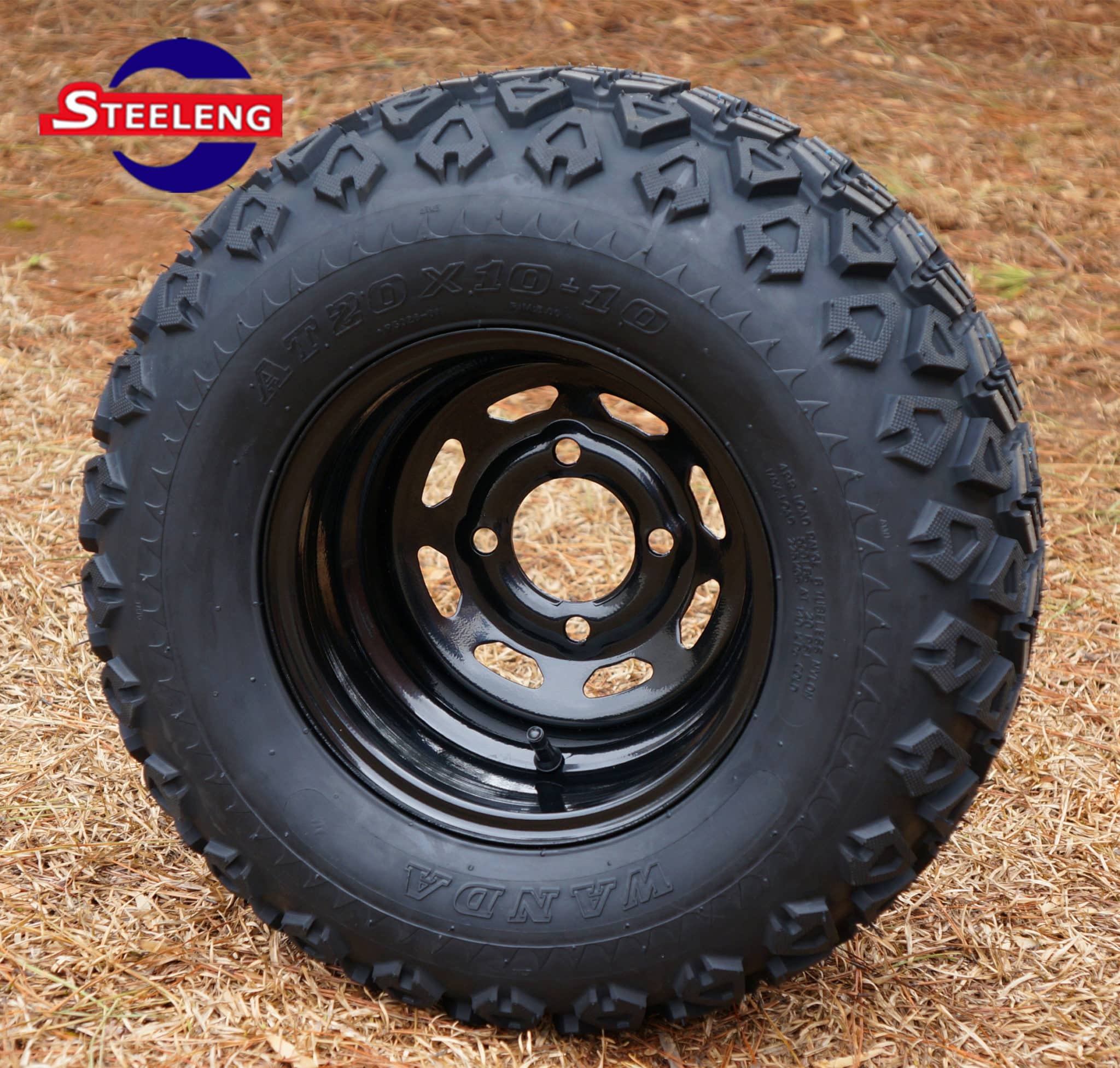 BNDL-TR1007-SW1001 – SGC 10" Steel Wheel - Black - Slotted / STEELENG ...