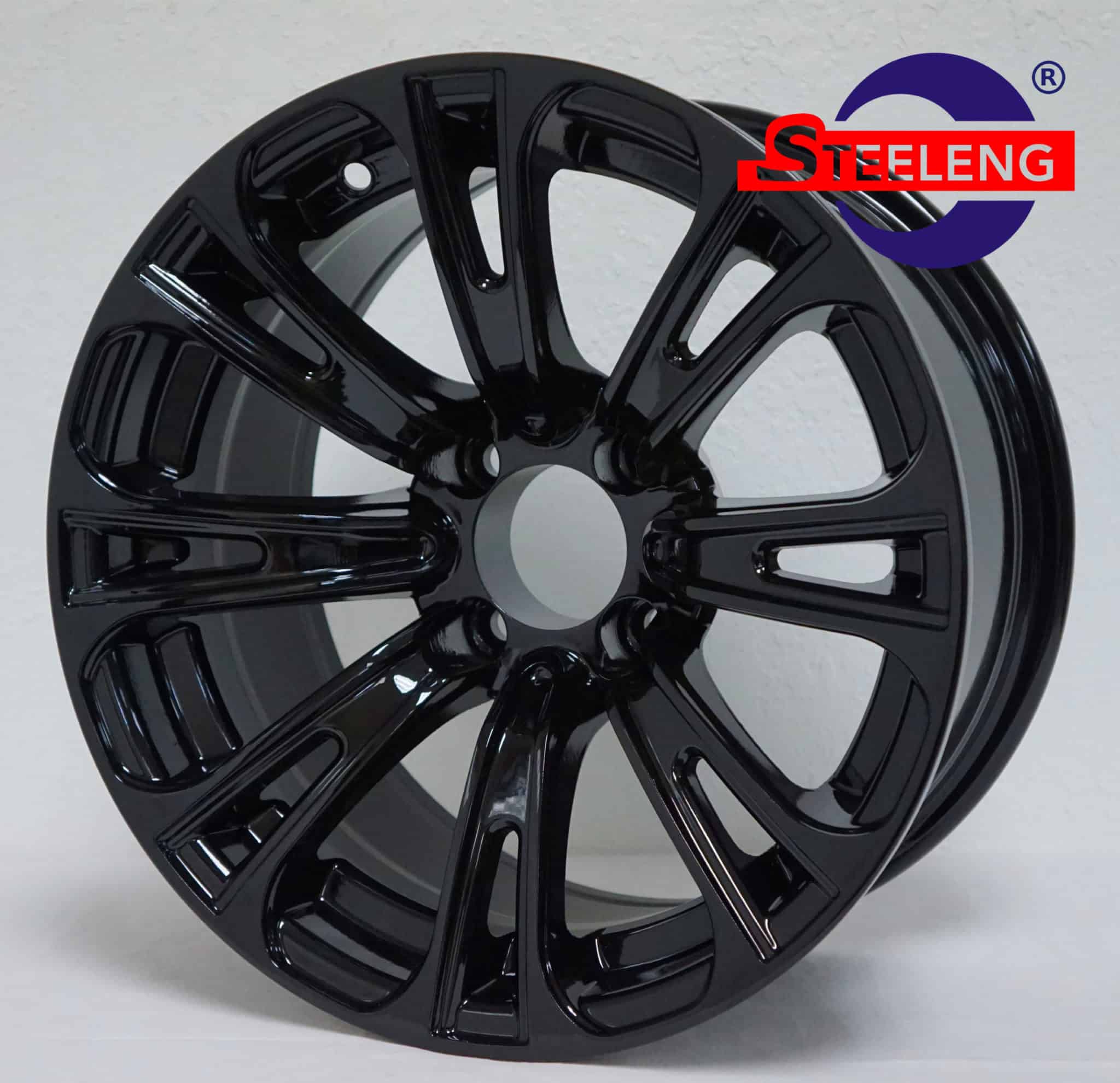 BNDL-WH1421 – SGC 14" Voodoo Glossy Black Wheel - Aluminum Alloy (SET ...