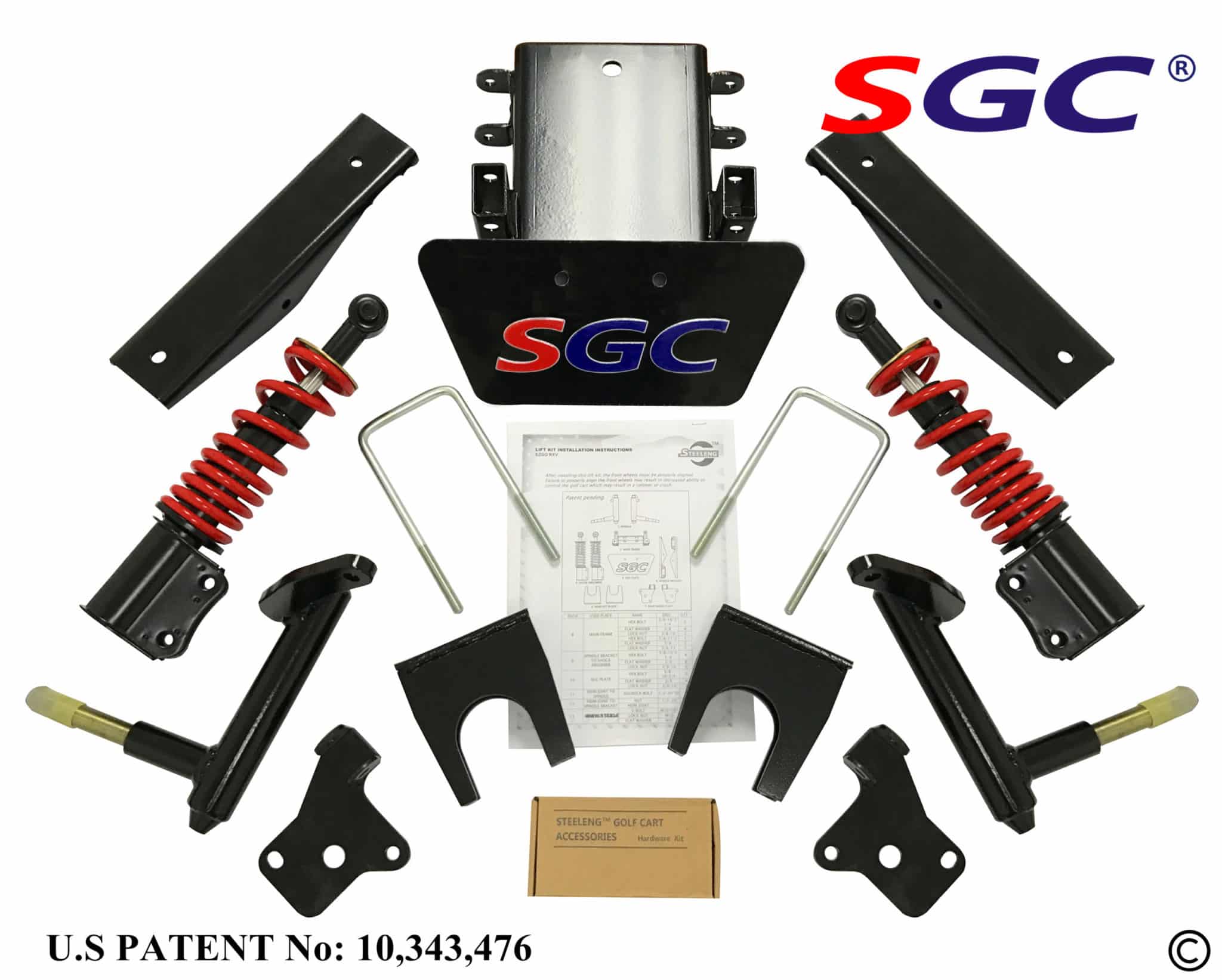 LKRX02 – SGC Lift Kit - 6" Heavy Duty Built-In Coil-Over Shock A-Arm ...