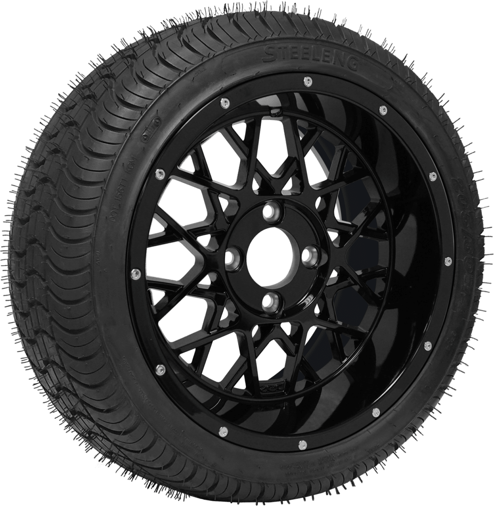 BNDL-TR1480-WH1420-CC0002-LN – SGC 14" Venom Glossy Black Wheel ...